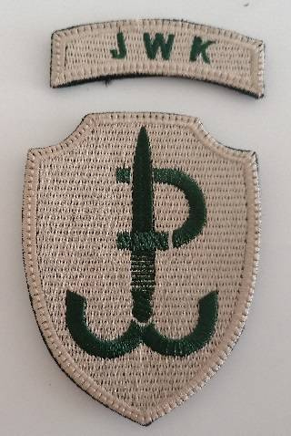 Naszywka JWK pustynna z łuczkiem - FABRYKA HAFTU W EŁKU